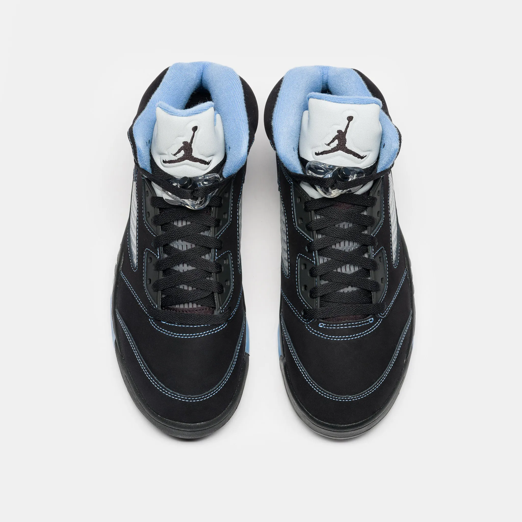 Air Jordan 5 Sneaker in Black/University Blue/White