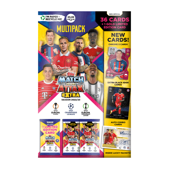 TEST UK - Match Attax Extra 2023 - Multipack