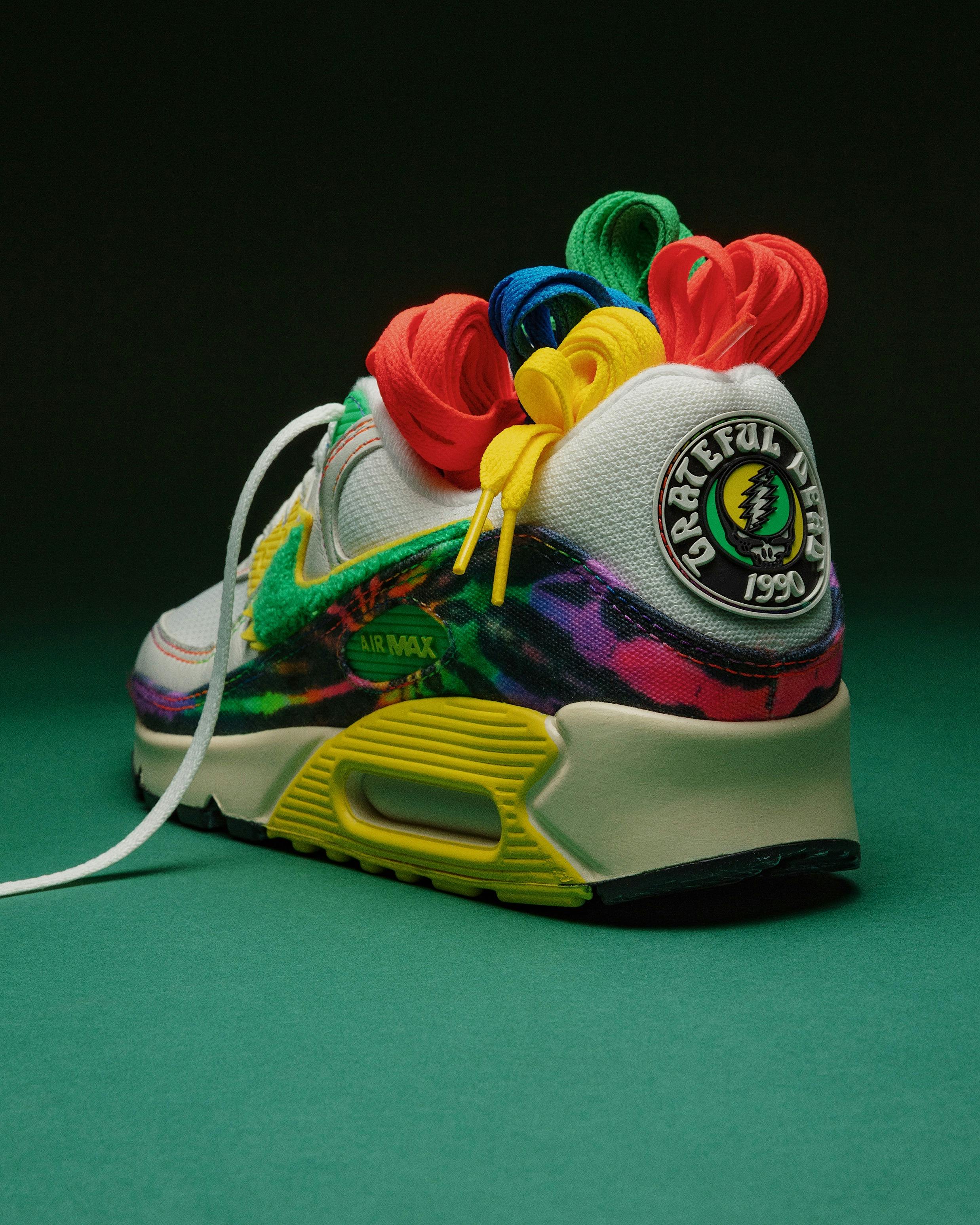 Nike Air Max 90 Grateful Dead x University of Oregon "Grateful Ducks"