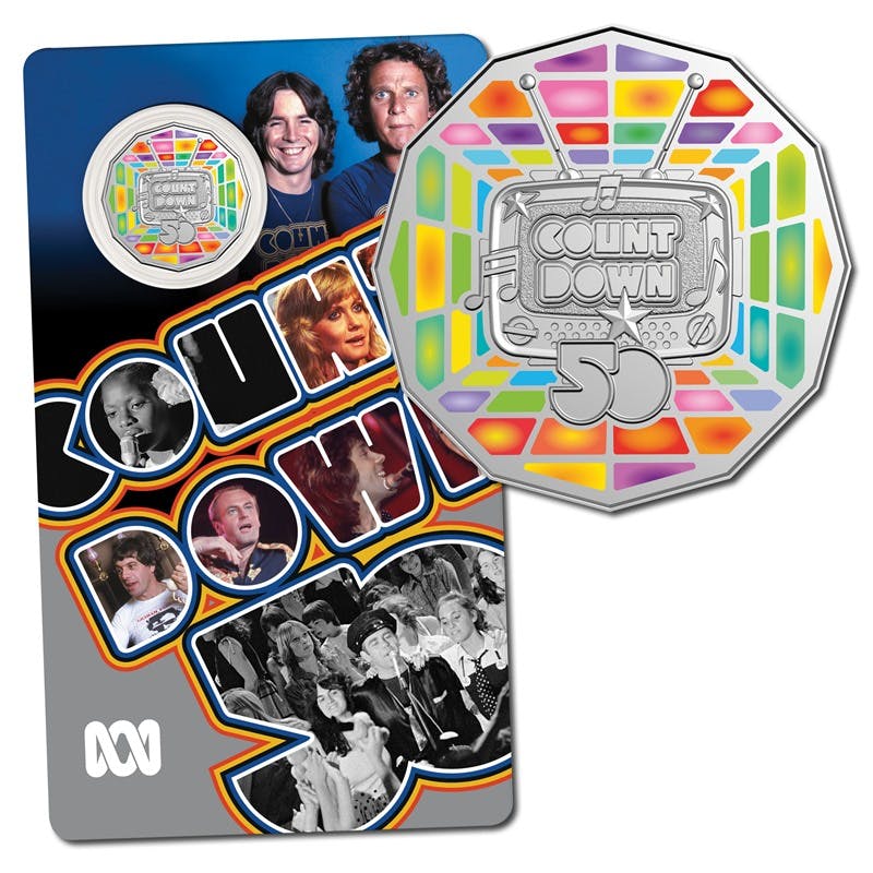 50c 2024 Countdown 50th Anniversary UNC